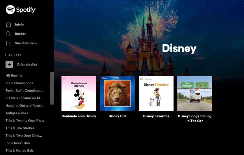 Spotify lança playlists com trilhas sonoras dos filmes da Disney ...