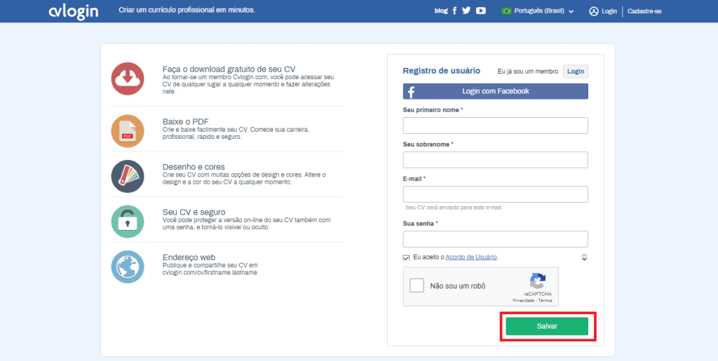 Procurando emprego? Saiba como fazer um currículo online pelo Cvlogin