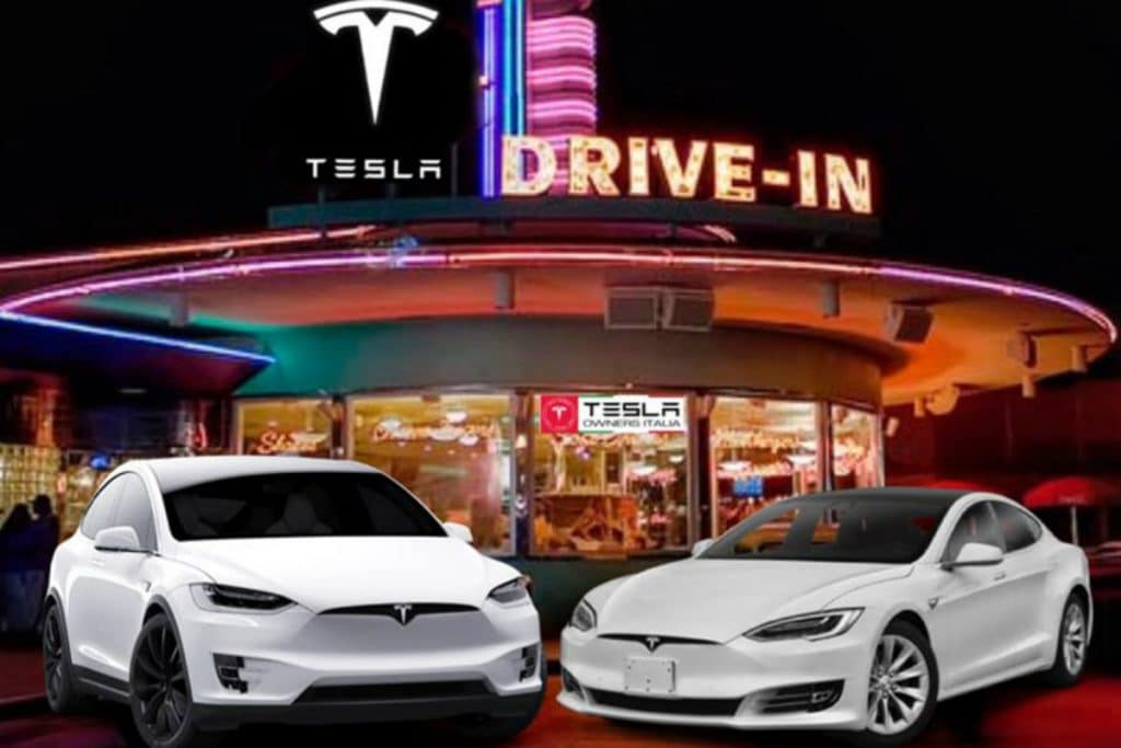Elon Musk vai construir lanchonete com cinema drive-in da Tesla