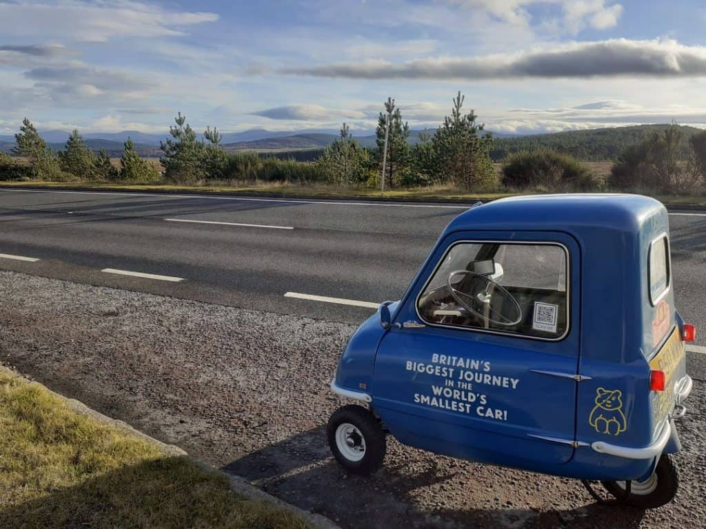 Peel P50, o menor carro do mundo, bate recorde de viagem - Olhar Digital