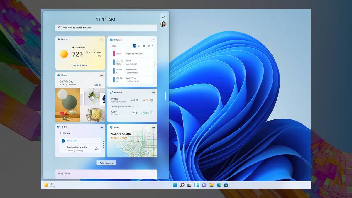Desenvolvedores já podem criar e testar os novos widgets do Windows 11 ...