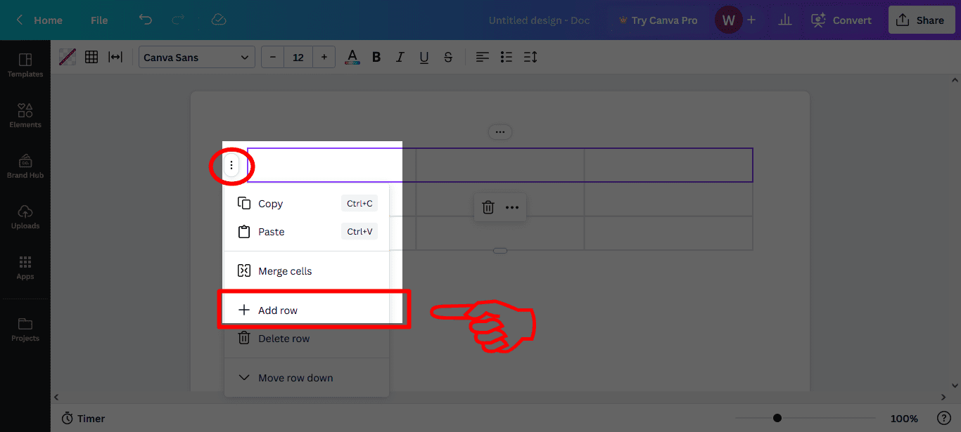 Como fazer tabelas, linhas e colunas no Canva - Olhar Digital