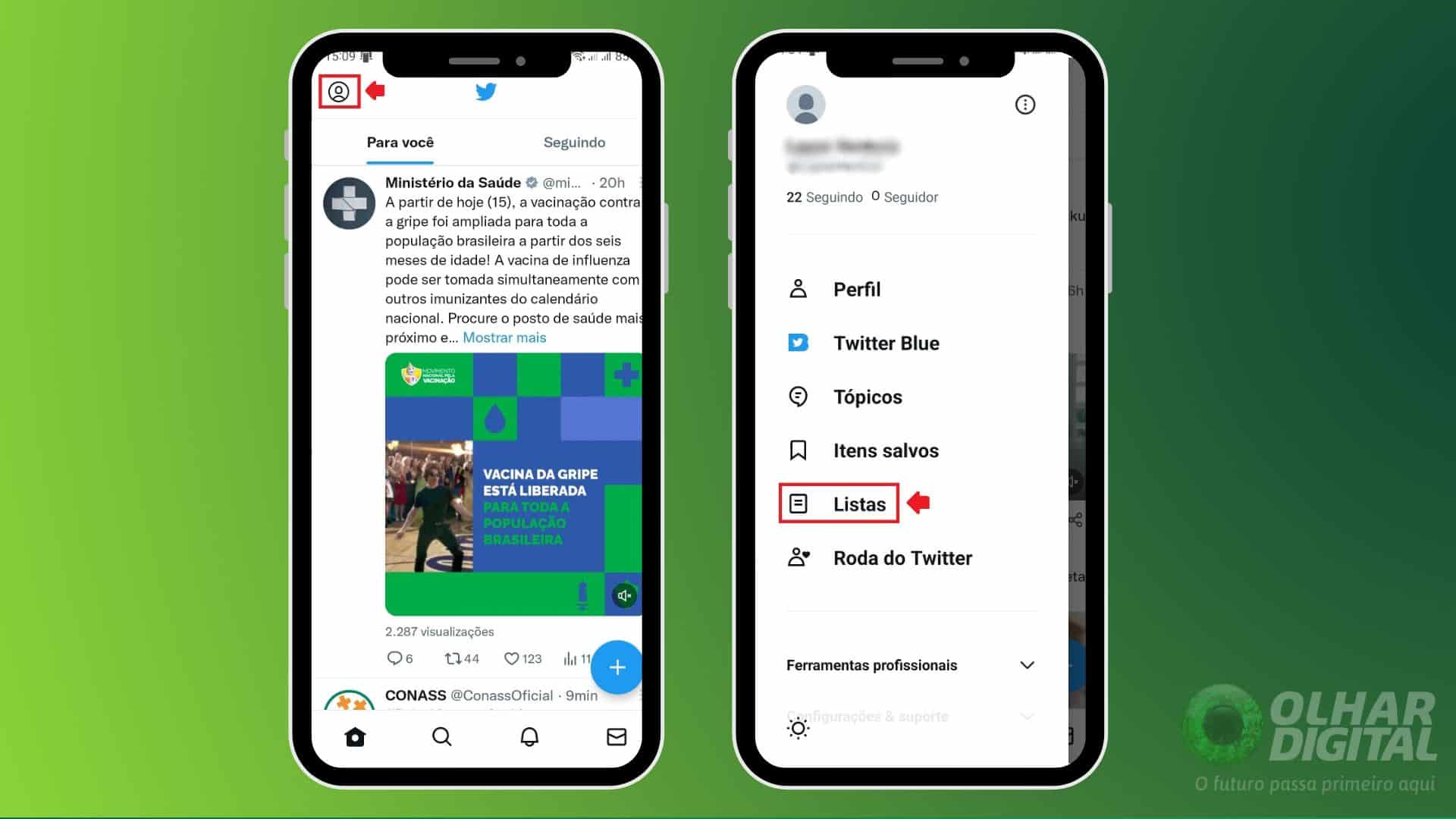 Como criar uma lista no Twitter e ter um feed personalizado