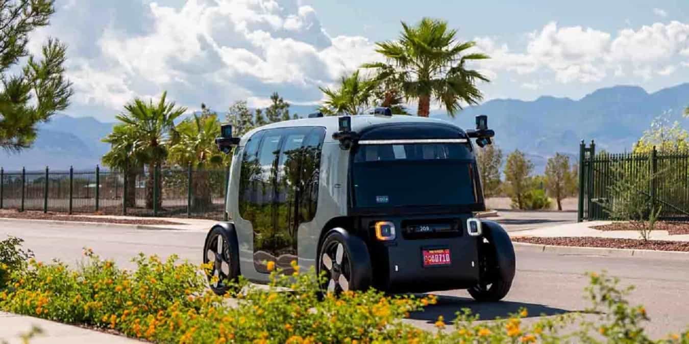 Robô-táxi autônomo começa a operar em Las Vegas - Olhar Digital