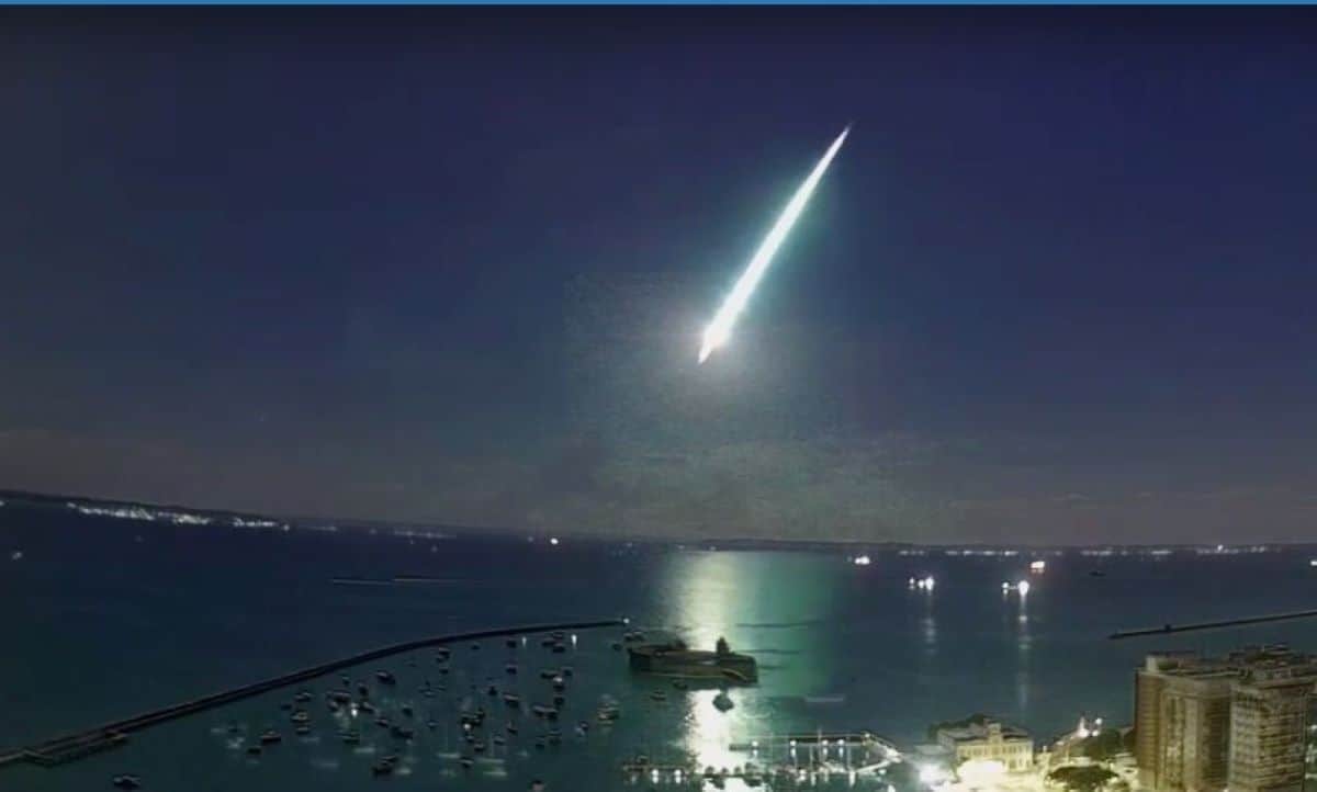 Meteoro brilhante é visto nos céus do nordeste; confira - Olhar Digital