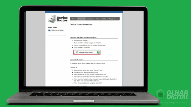 Como usar o Device Doctor para atualizar drivers do PC