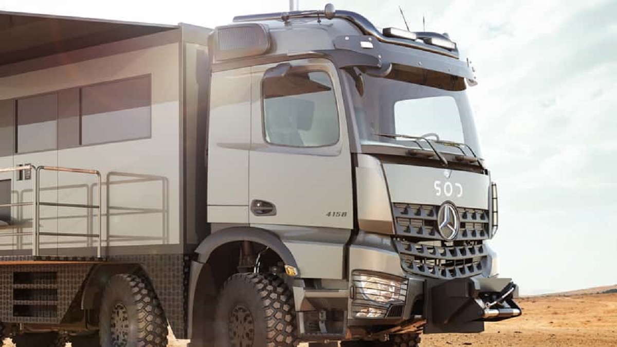 Motorhome da Mercedes é estiloso e cheio de luxo; veja!