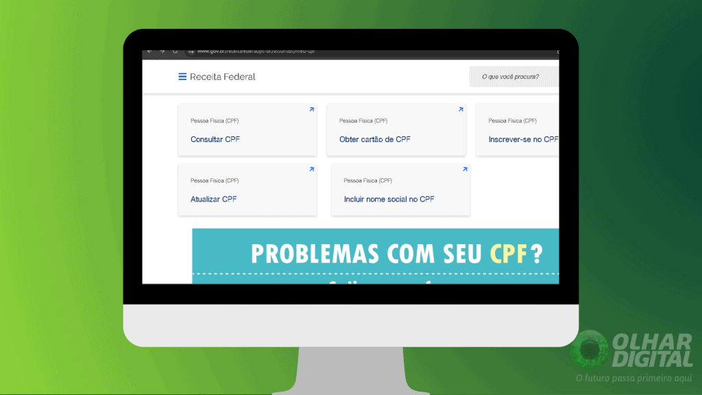 Como imprimir o CPF digital - Olhar Digital