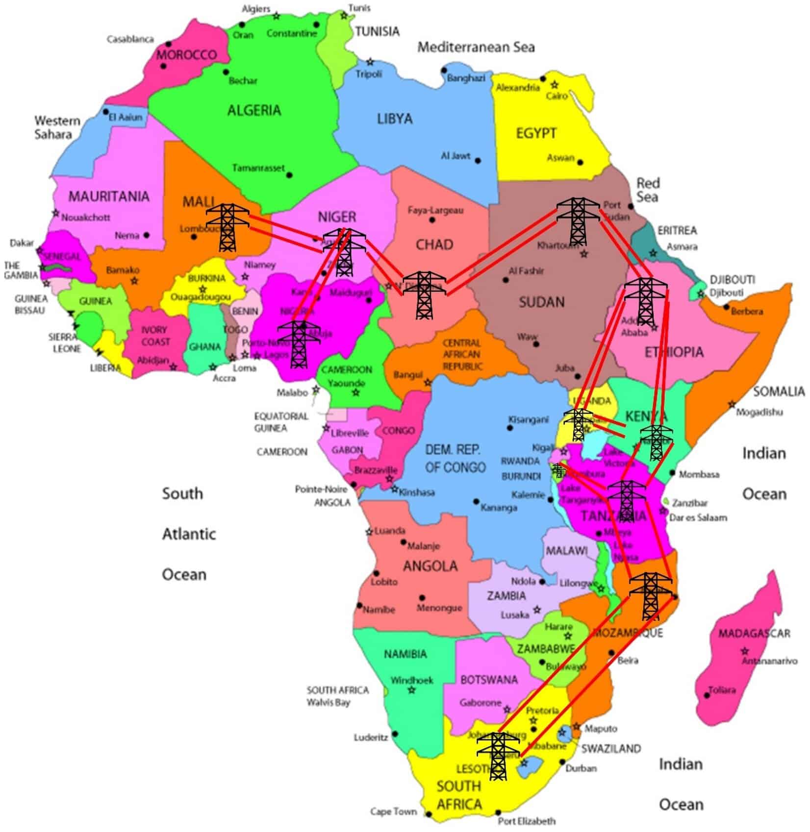 Mega projeto pode fornecer energia limpa na África - Olhar Digital