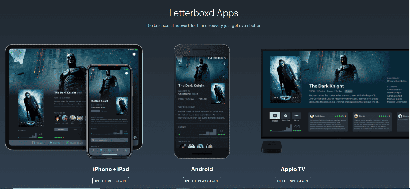 Conheça o Letterboxd, o app para amantes de filmes