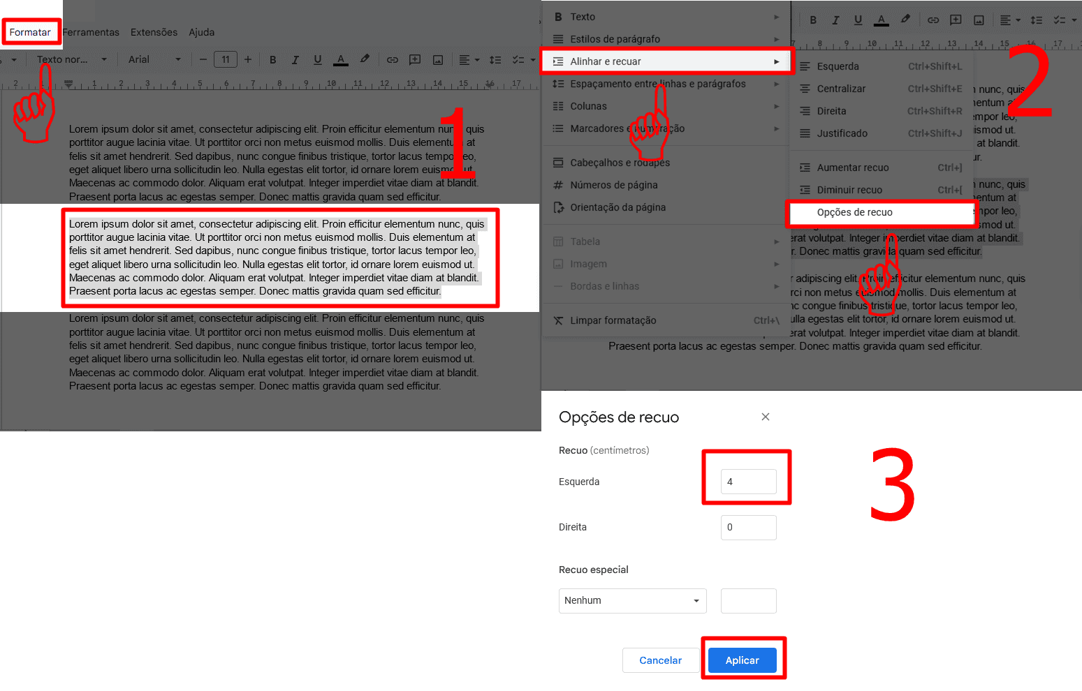 Como colocar o Google Docs nas normas ABNT?