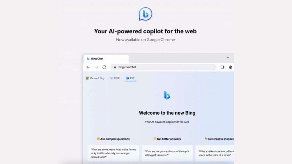 Agora dá para usar o Bing Chat no Google Chrome - Olhar Digital