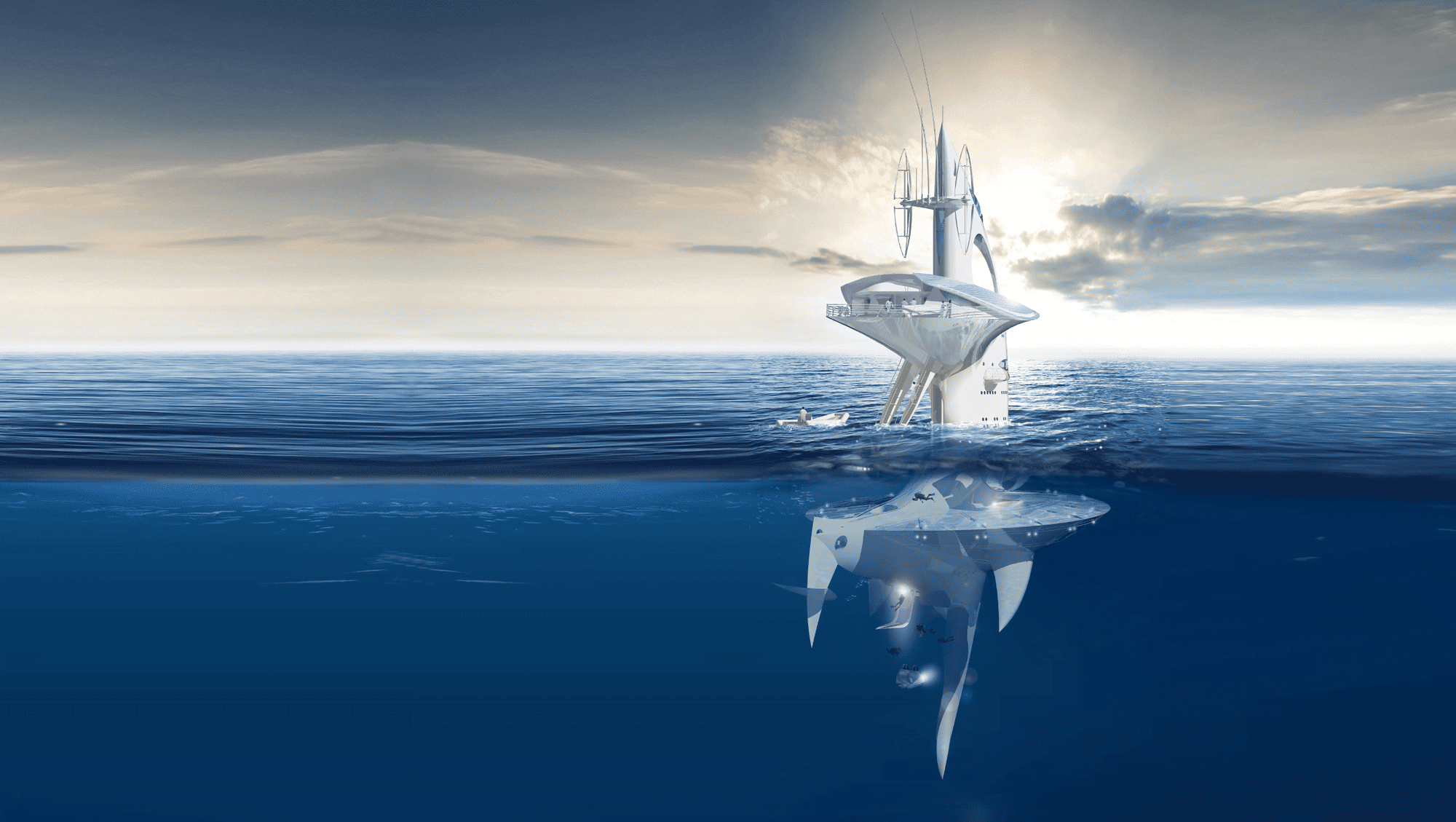 SeaOrbiter: conheça o incrível projeto da estação oceânica internacional