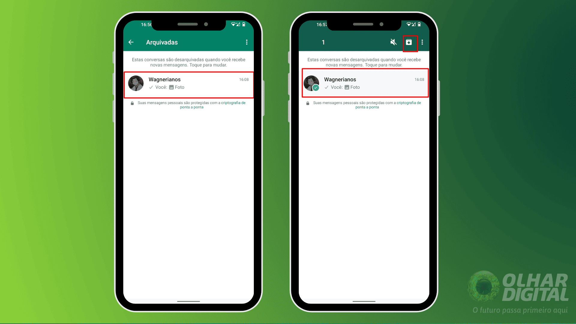 Como recuperar mensagens arquivadas no WhatsApp