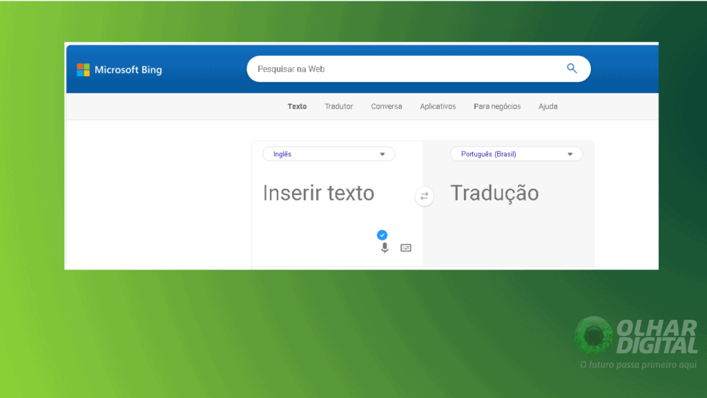 Como usar o Bing da Microsoft para estudar idiomas